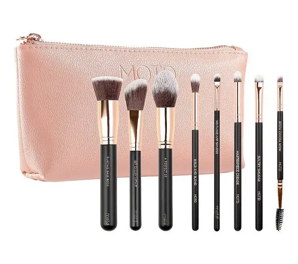 MOTD COSMETICS Best Of Face And Eye Makeup Brus H Set - One-color