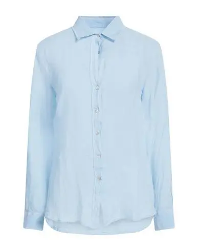 120% Lino Linen Shirt - Blue