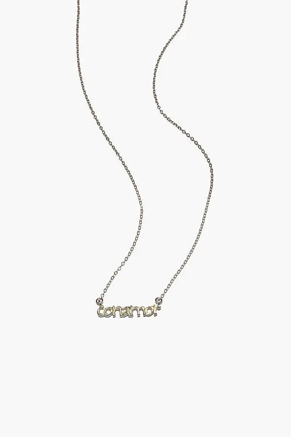 MUNS Con Amor Necklace - Silver