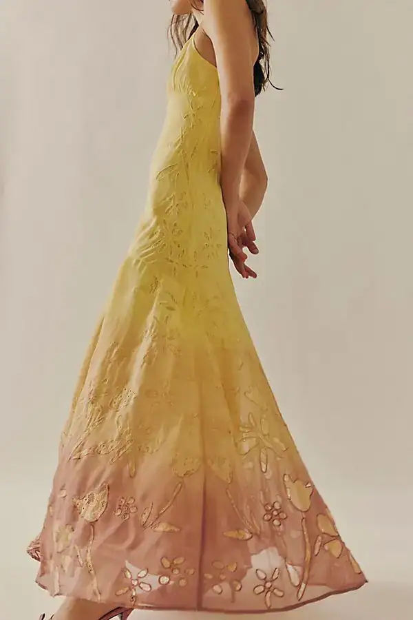 Free People Floral Lace Maxi Dress In Sundress Combo - 71% Off |  Editorialist