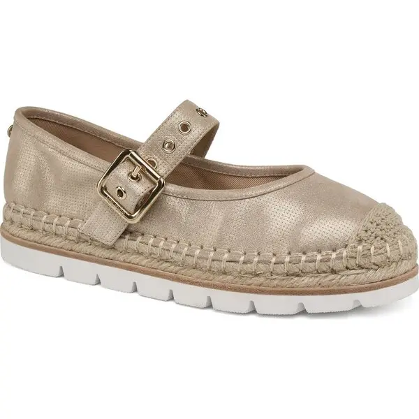 J/SLIDES NYC Beatrice Espadrille - Gold