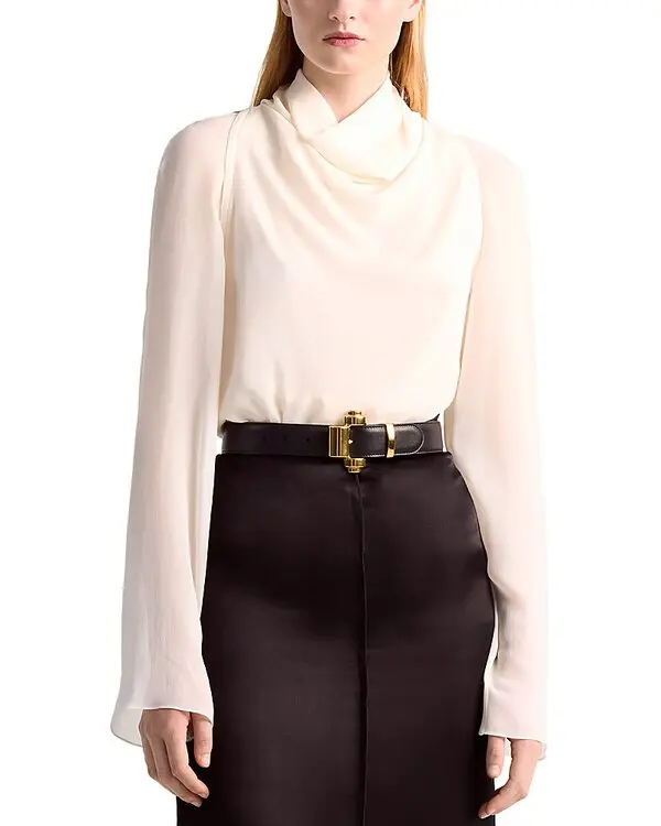 Altuzarra Cara Silk Blouse - Ivory