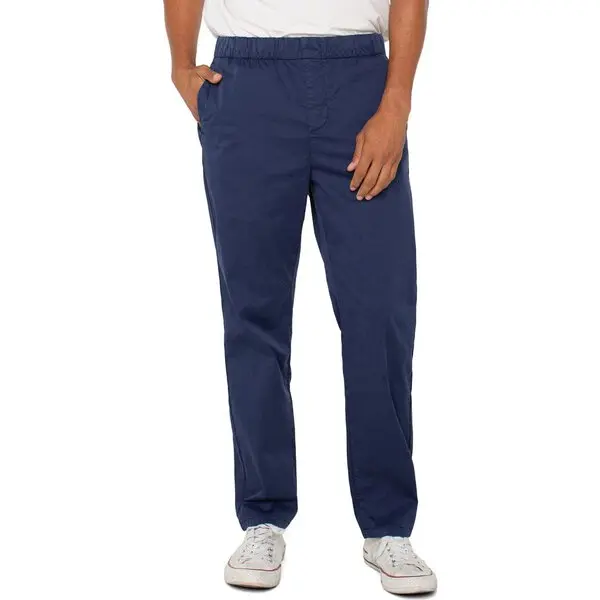 LIVERPOOL Relaxed Pull-on Pants - Midnight