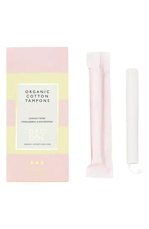 DEODOC Organic Cotton Tamponssuper Flow