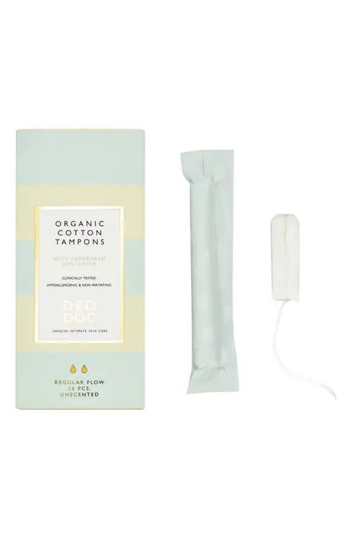 DEODOC Organic Cotton Tampons