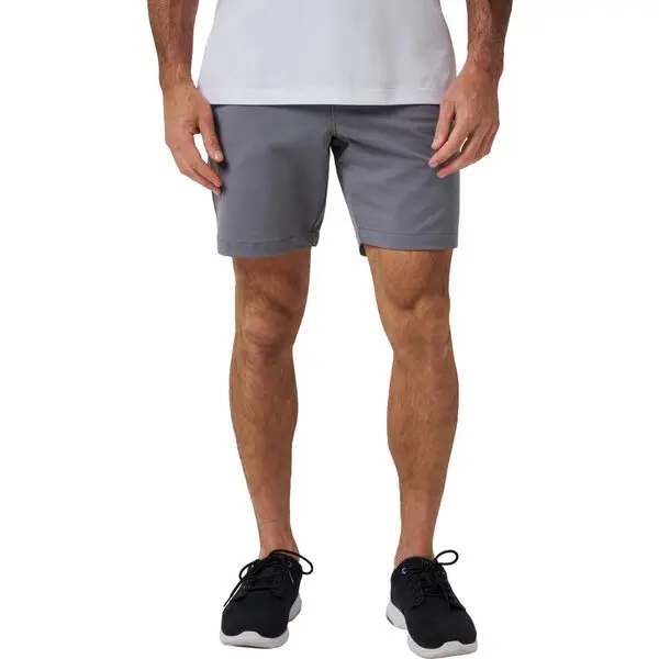 Travis Mathew Stretchknit 8-inch Shorts - Quiet Shade
