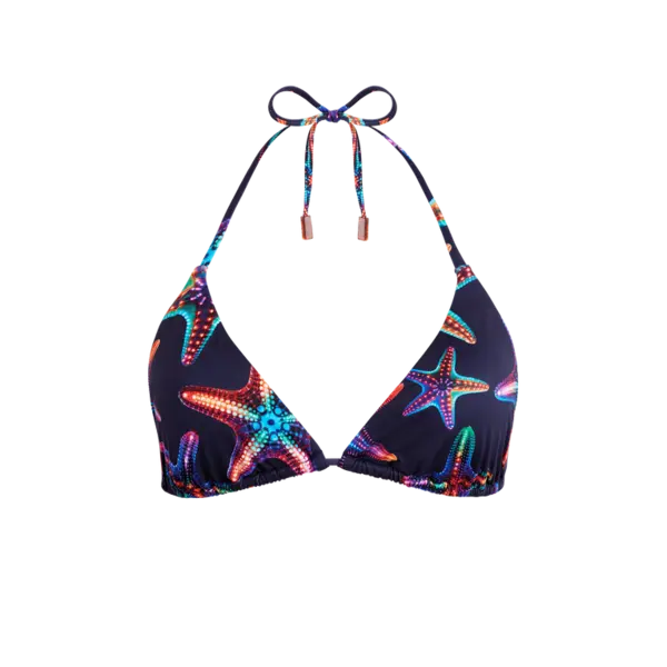 Vilebrequin Triangle Bikini Top - Blue