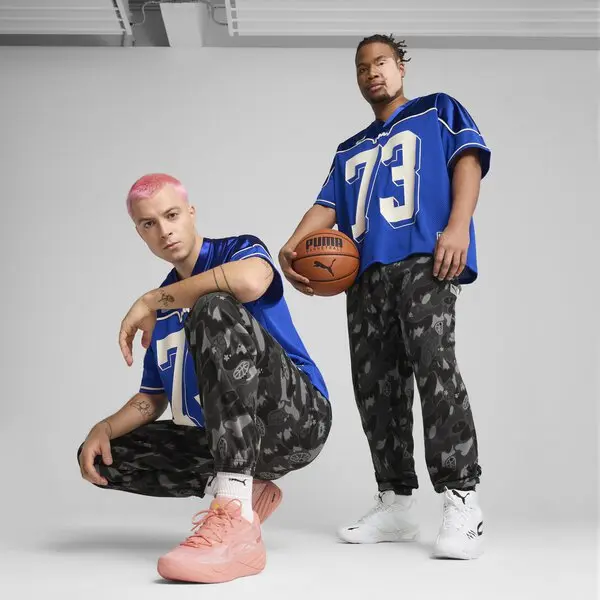 PUMA Dress Code Camo Basketball Sweatpants