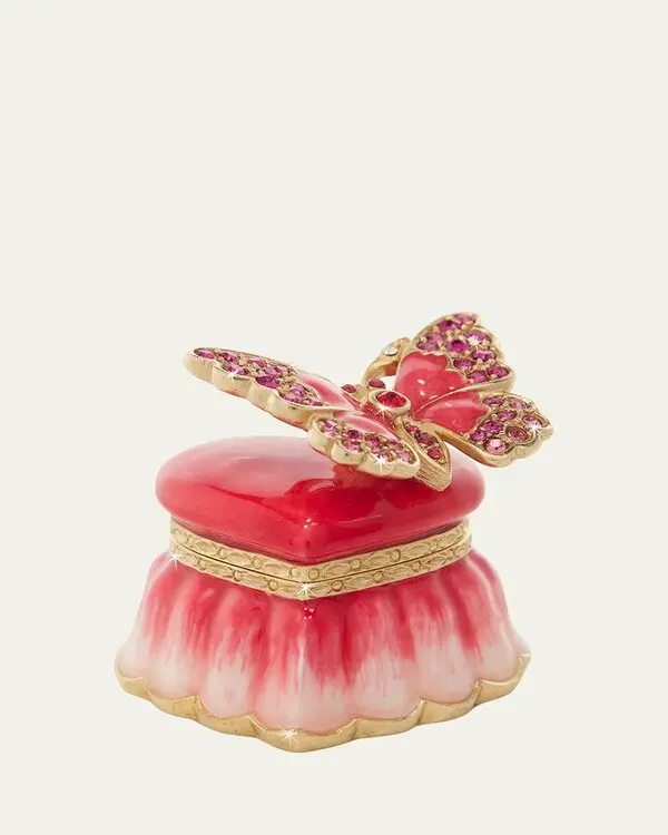 JAY STRONGWATER Mini Heart Box