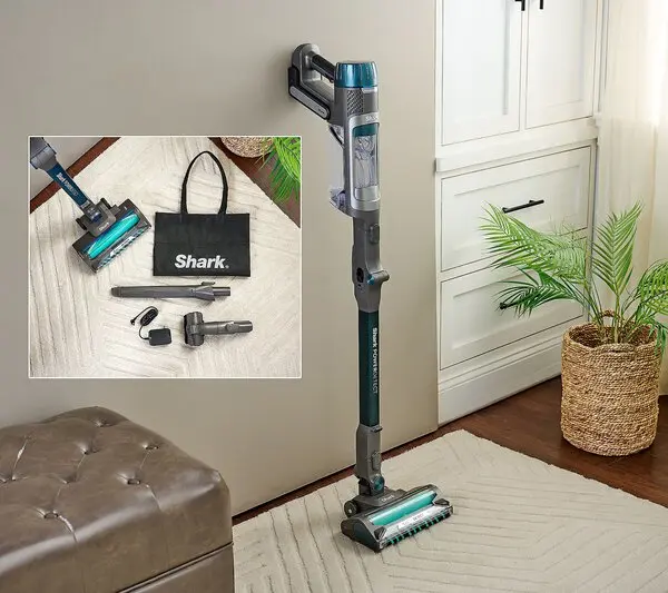 SHARK Powerdetect Cordless Stick Vacuum W/tools & Reverse Clean