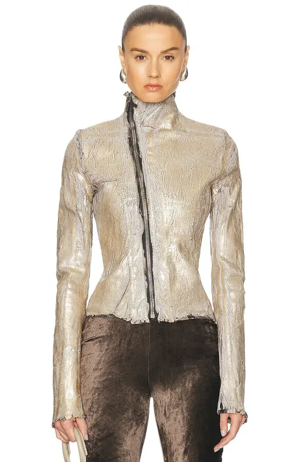 Rick Owens Gary Metallic Jacket