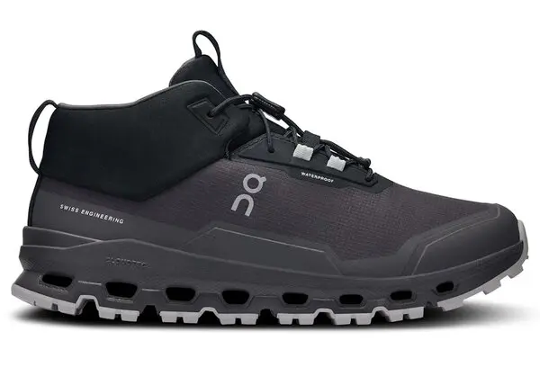 On Cloudhero Mid Waterproof Sneakers - Eclipse/black