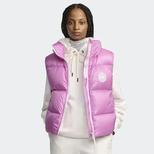 Canada Goose Cypress Puffer Vest White Label - Twilight Magenta
