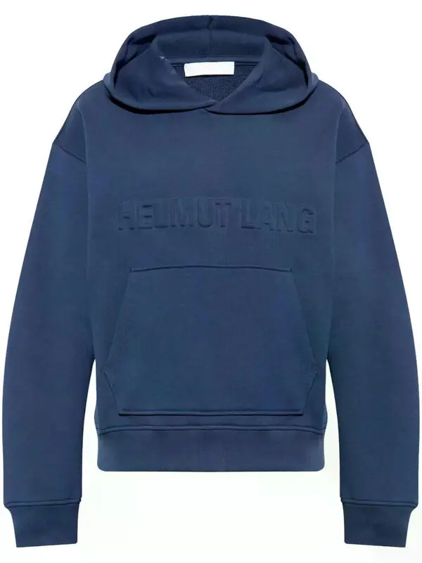 Helmut Lang Logo-embossed Hoodie