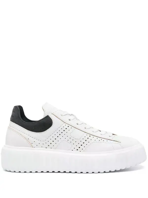 Hogan H-stripes Sneakers - White