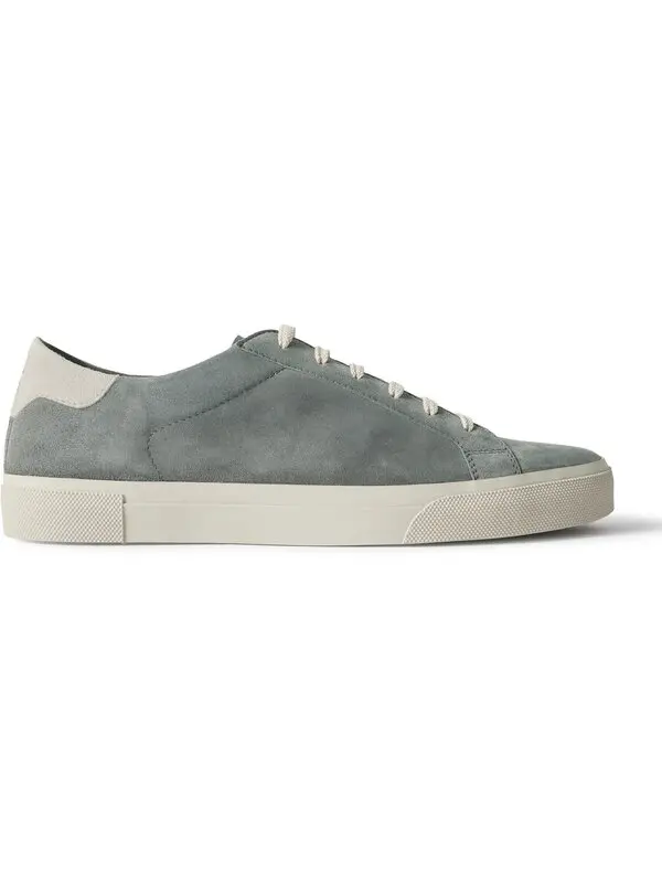 Brunello Cucinelli Vulky Suede Sneakers - Gray