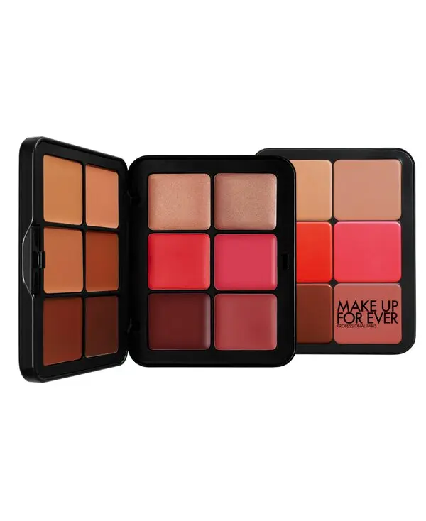 MAKE UP FOR EVER Hd Skin Face Essentials Longwear Full Face Cream Palette Harmony 2 - Harmony 2 - Tan To Deep