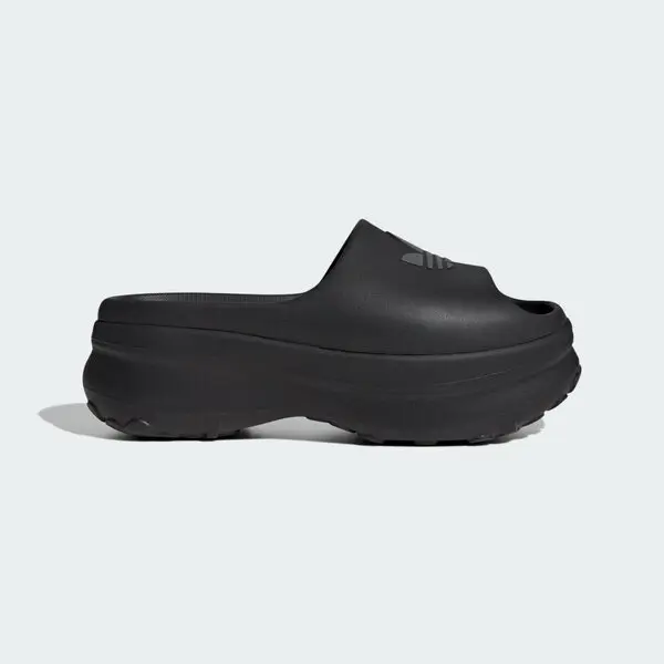 Adidas Adifom Stan Slides - Core Black / Grey Six / Core Black