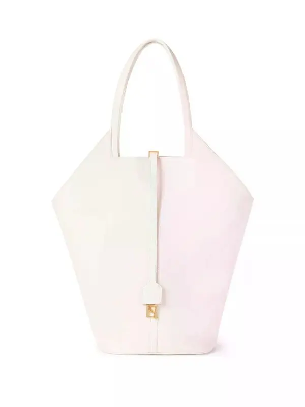 Elisabetta Franchi Large Tote Bag - Neutrals