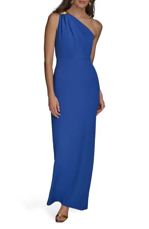 Donna Karan New York One-shoulder Gown