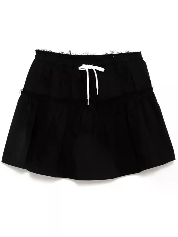 B+AB Tiered Mini Skirt