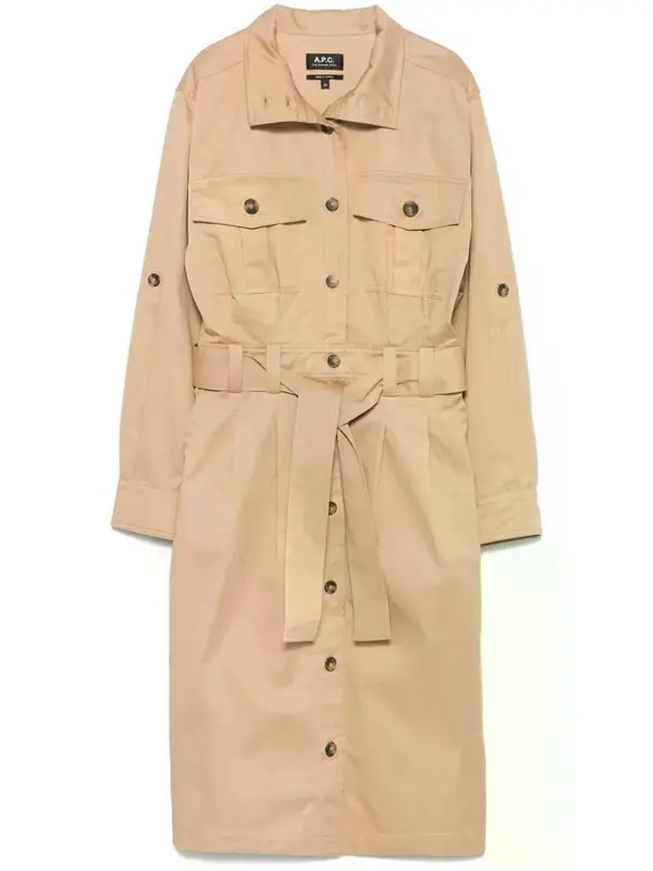 A.p.c. Mireille Midi Shirt Dress