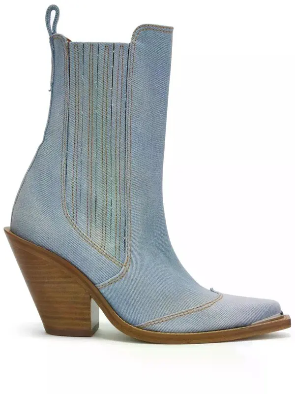 Ermanno Scervino 9.5mm Texan Cowboy Boots