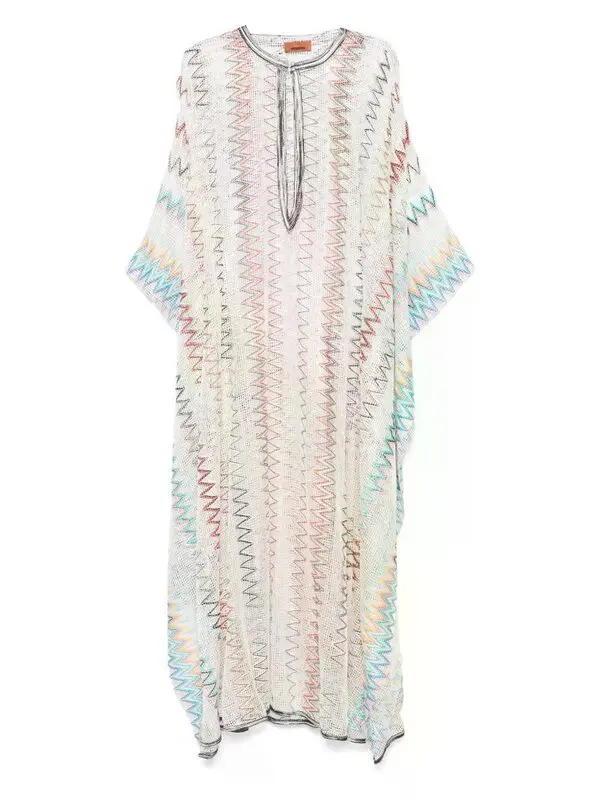 Missoni Open-knit Beach Kaftan