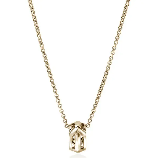 John Hardy Icon 50 14k Pendant Necklace