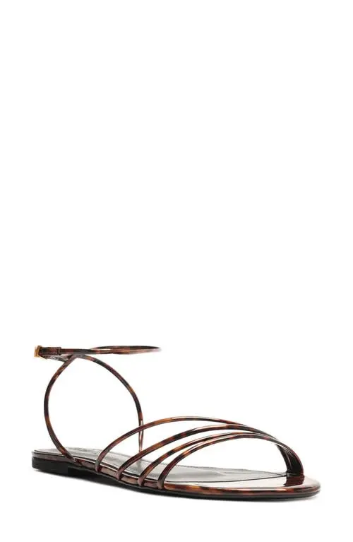 Schutz Inez Strappy Sandals - Brown
