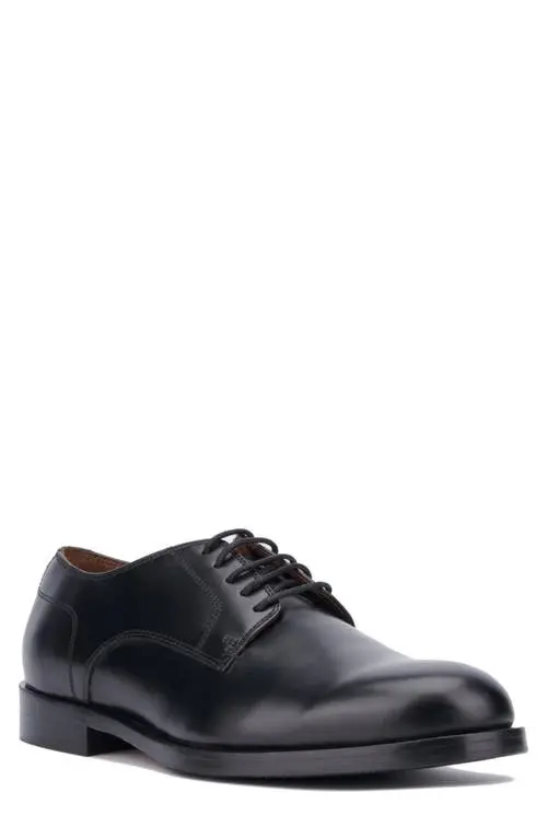 Aquatalia Arturo Plain-toe Derby - Black