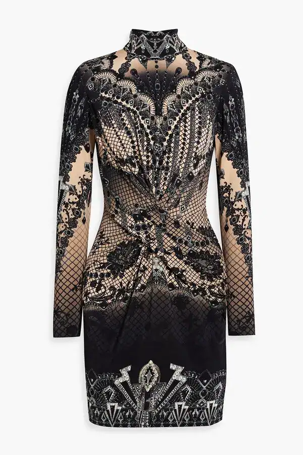 black camilla dress Camilla Ruffle Mini Dress M main image 0