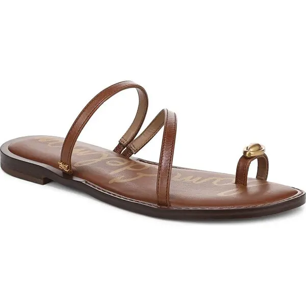 Sam Edelman Harlyn Slide Sandal - Cognac