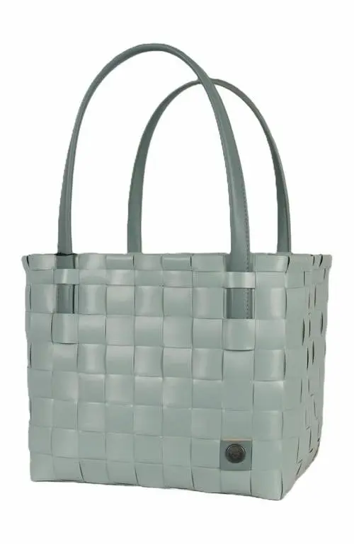 HANDED BY Recycled Tote Bag - Grey/green