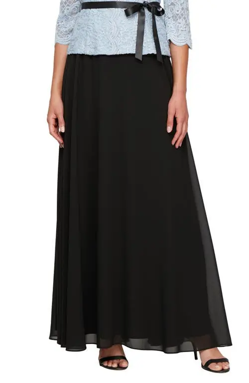Alex Evenings Full Chiffon Skirt