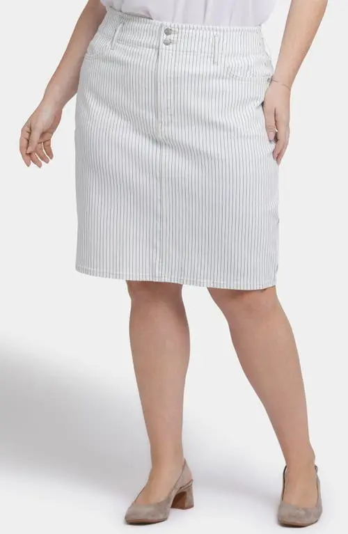 NYDJ Stripe Denim Skirt - Palencia Stripe