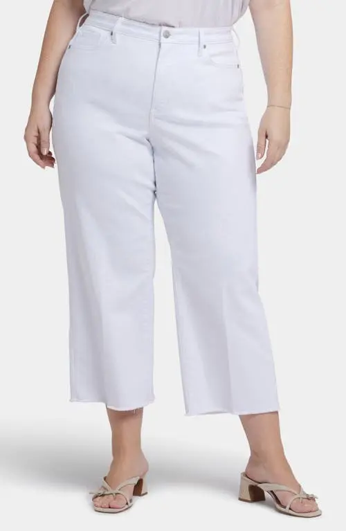 NYDJ Coco High-waist Wide-leg Cropped Jeans