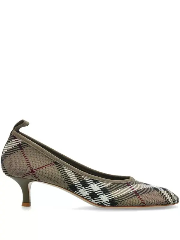 Burberry 45mm Check-pattern Pumps