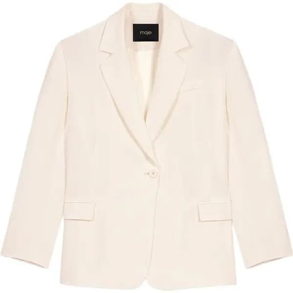 Maje Suit Jacket - Ecru