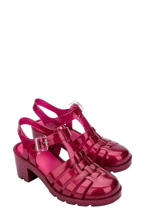 Melissa Possession Fisherman Sandal - Glitter Pink