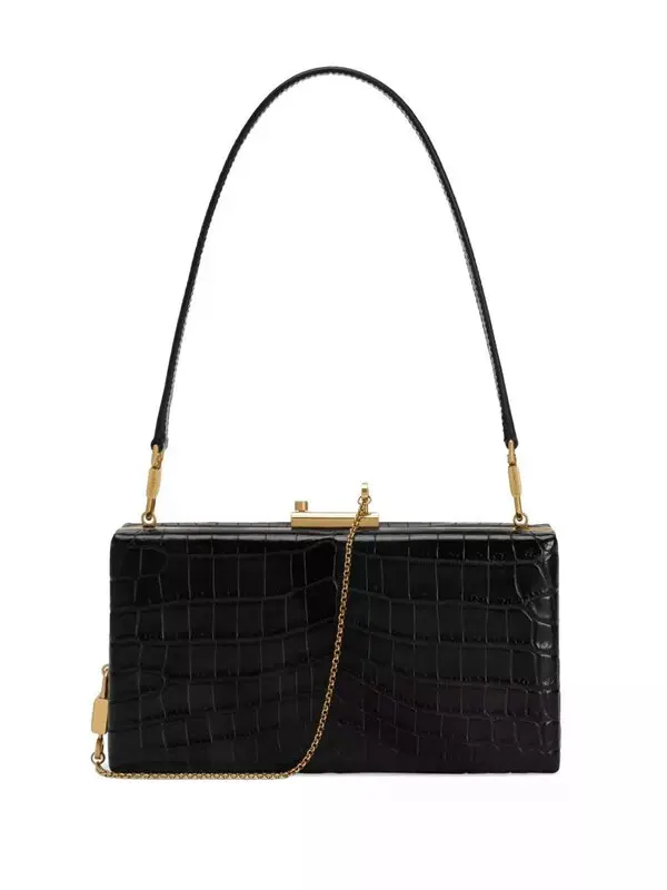 Dolce & Gabbana Crocodile-embossed Shoulder Bag