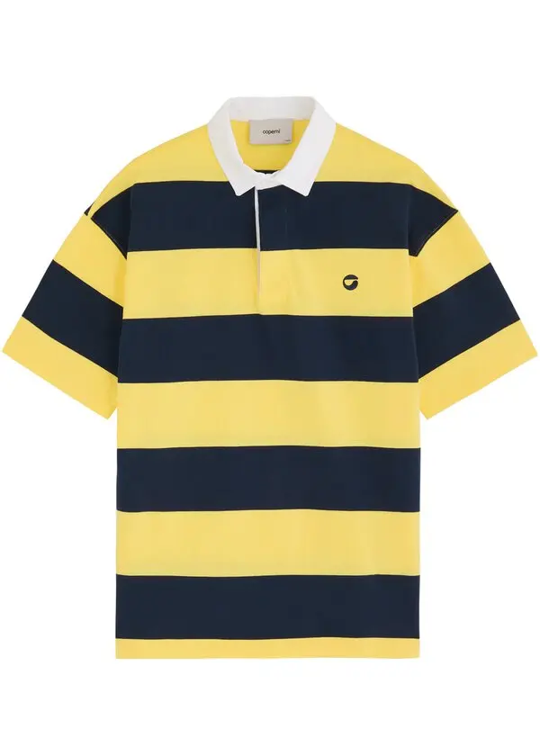 Coperni Cotton Polo Shirt - Stripe