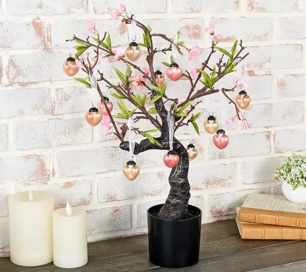 HOME REFLECTIONS As Is 22 Decorativetabletopblossum Tree