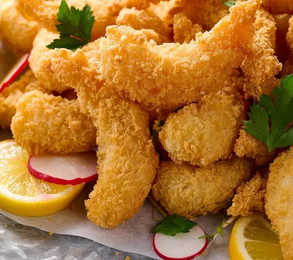 EGG HARBOR 2.5lbs Colossal Tail-off Garlic Fried Shrimp