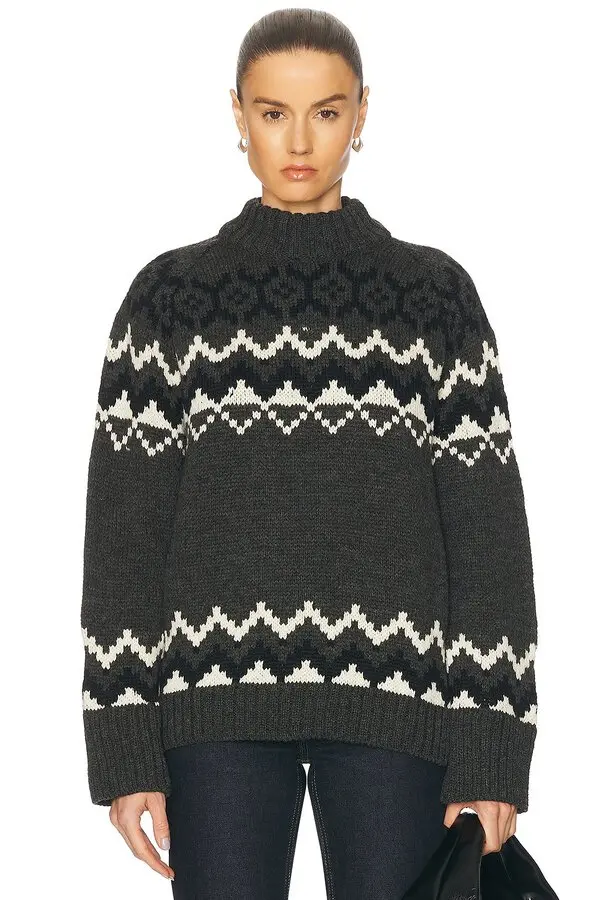 &daughter Bansha Fairisle Crewneck Sweater