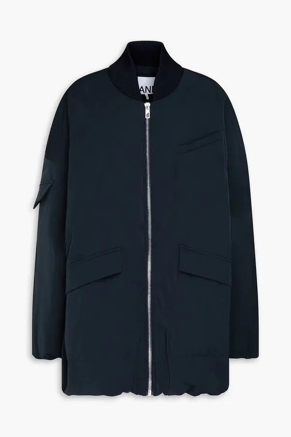 GANNI Shell Bomber Jacket