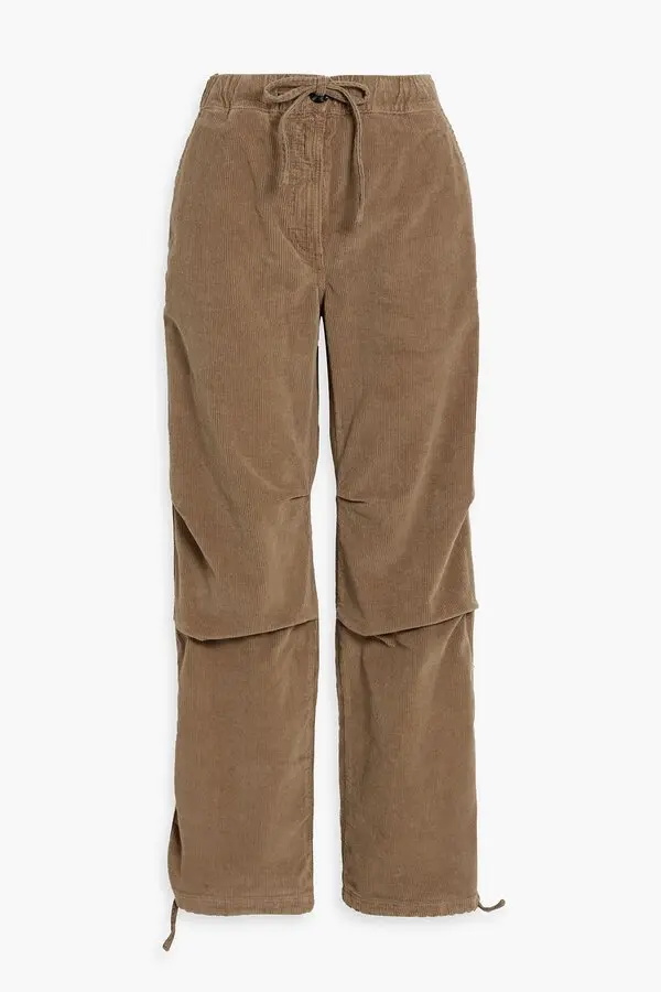 GANNI Cotton-blend Corduroy Pants