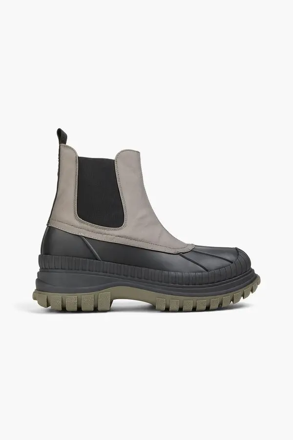 GANNI Shell And Rubber Ankle Boots