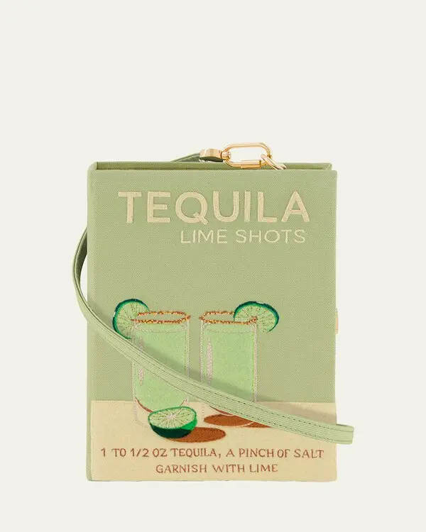 OLYMPIA LE-TAN Tequila Lime Shots Book Clutch Bag