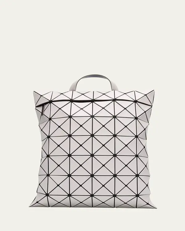 Issey Miyake Geometric Flat Backpack - Lt Gray